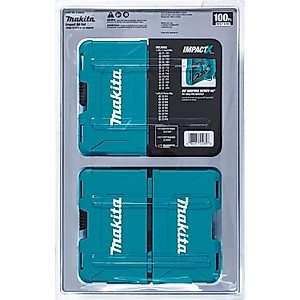 Makita E-00038 Impactx 100 Pc. Driver Bit Set