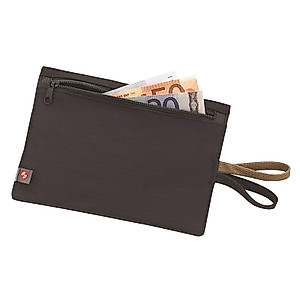 Lewis N. Clark RFID Blocking Money Belt Travel Pouch + Credit Card, ID, Passport Holder for Women & Men, Black, One Size