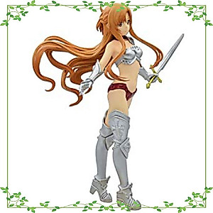 Banpresto Sword Art Online Memory Defrag Exq Figure Asuna Bikini Armor Ver, Multicolor