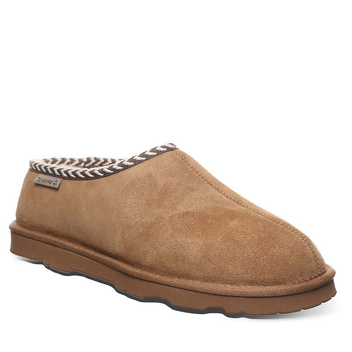BEARPAW Men's Beau Hickory Size 10 | Men's Slipper | Men's Shoe | Comfortable & Lightweight