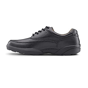 Dr. Comfort Stallion Men's Therapeutic Diabetic Extra Depth Dress Shoe: Black 6 X-Wide (3E/4E)