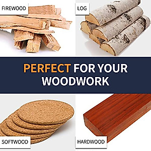 Pomsare Sphere Rotary Burr with 5/8-11 Threads for 4 1/2 and 5 Inch Angle Grinder, Ball Gouge Angle Grinder Attachments Power Carving Tools for Wood Carving Grinding Polishing Engraving