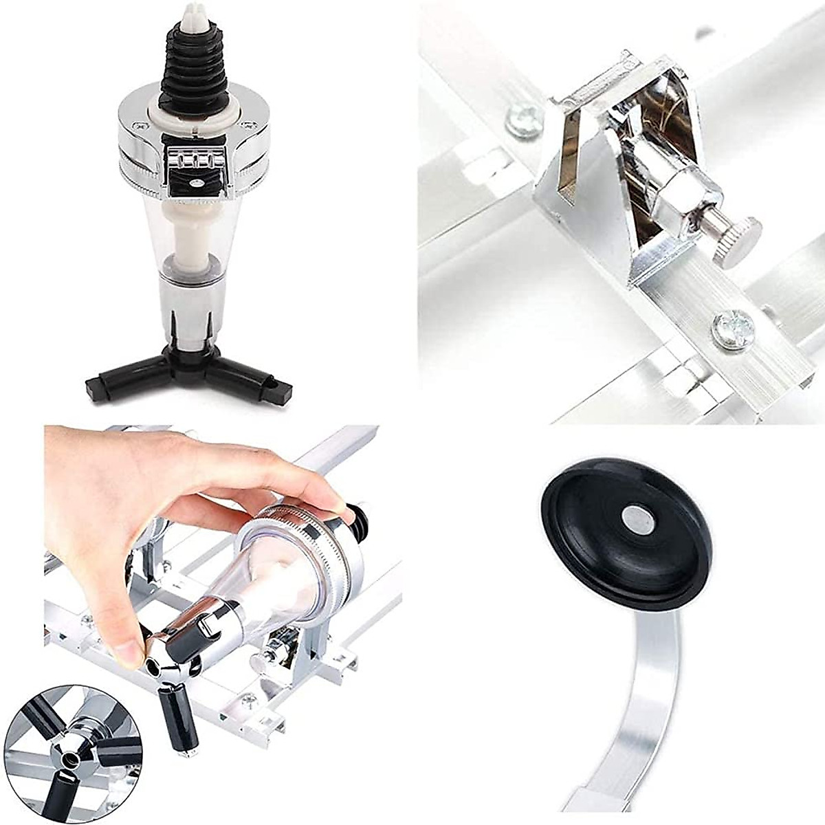 WNGDUA 1-Bottle Wall Mounted Liquor Dispenser Bar Butler Bracket Cocktail Alcohol Drink Shot Wine Holder for Home Bar Beer Pourer Liquor Drinking Beverage Bottle Whisky Dispenser