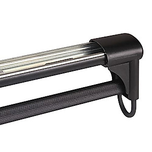 Pull Out Clothes Hanger Rod Adjustable Wardrobe Clothing Rail Hanger Rack Bar for Pants Clothes tainless Steel (30 cm/11.8 inch)