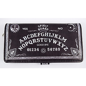 Nemesis Now Spirit Board Ouija Board 3D Embossed Black Wallet Wiccan Gothic Gift