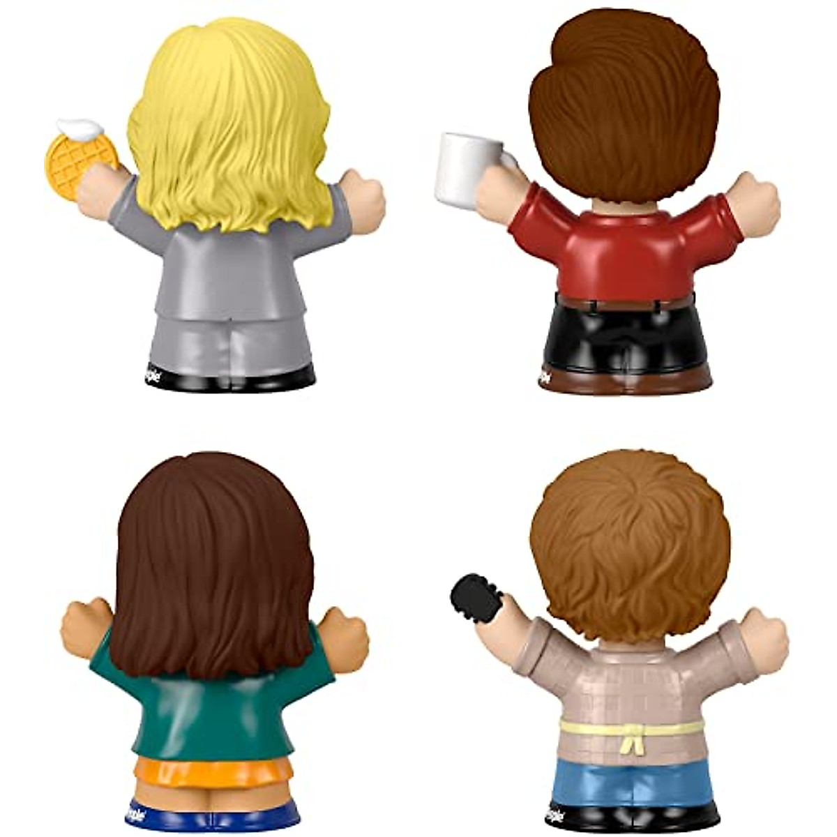 Little People Collector Parks and Recreation Special Edition Set in Display Gift Box for Adults & Fans, 4 Figures