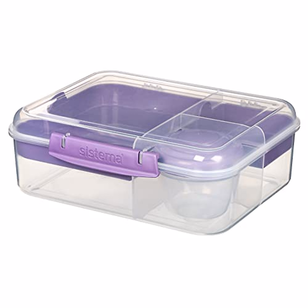 Sistema Bento Box Adult Lunch Box with 2 Compartments