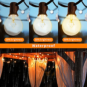 HINUAXBULB 8 Pack 40 Watt Wax Warmer Bulb Replacement Light Bulb for Full Size Scentsy Warmer 120V G50 E12 Incandescent Standard Base for Indoor Outdoor Patio String Lights
