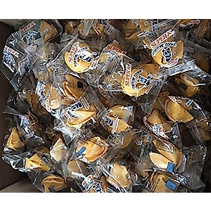 Fortune Cookies - Crisp Vanilla Cookies with Fun, Traditional Fortunes. 25 Wrapped Cookies