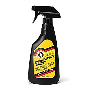Connoisseur's Choice - Leather, Vinyl & Rubber Protectant with Mink Oil, 16 oz.