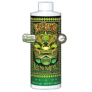 Fox Farm 732934 FoxFarm Bushdoctor Kelp You Fertilizer, 1 Quart, Clear