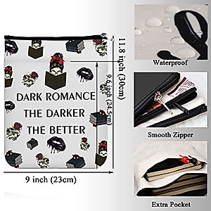 MAOFAED Dark Romance Reader Gift Smut Reader Gift Dark Romance The Darker The Better Book Sleeve Book Lover Gift (Dark Romance)