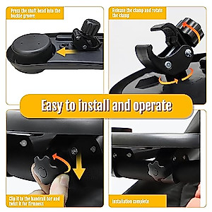 MIUSING Universal Stroller Snack Tray with Cup Holder - Travel-Friendly 3-in-1 Stroller Cup Holder and Entertainment Accessories for Convenient Outings and Traveling