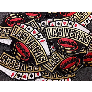 Vagabond Heart Las Vegas Nevada Patch - Las Vegas Strip Souvenir