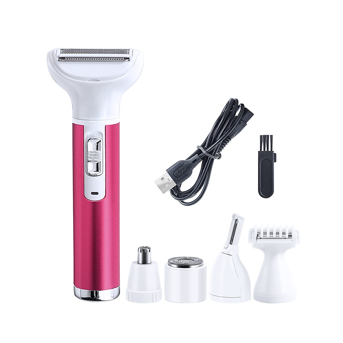 Nose Hair Trimmer for Women Electric Razors Womens Trimmer Lady Shaver Bikini Trimmer Facial Hair Remover Public Hair