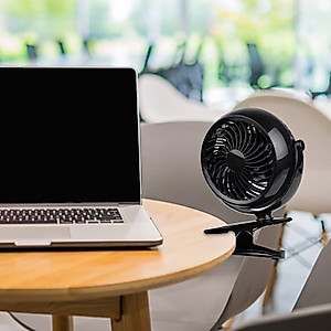 10000mAh Rechargeable Clip On Fan for Bed, Portable Fan, 8 Inch Battery Operated Fan for Stroller, Treadmill(Up to 24H of Use),4-Speed Fast Cooling Outdoor Fan, USB Fan for Bedroom, Office, Camping