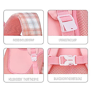 MQUN Cute Backpack Travel Backpack School Bag Multifunctional School Durable School Bag with Doll Pendant