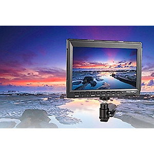 FEELWORLD FW759 Camera Monitor 7” HD 1280x800 Field Video LCD IPS Screen 1200:1 High Contrast Ratio for Steady Cam, DSLR Rig, Camcorder Kit, Handheld Stabilizer