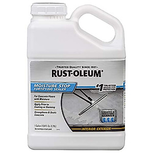 Rust-Oleum 301239 Concrete Moisture Stop Fortifying Sealer, Clear