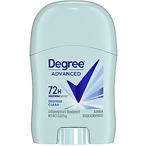 Degree 72H Motion Sense Protection Antiperspirant Deodorant Stick Shower Clean, 0.5 oz (Pack of 3)