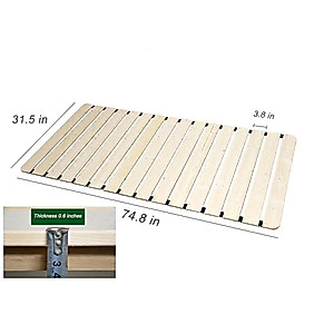 MOGUOBIN Sofa Cushion Support Board,Couch Cushion Support 31.5''x74.8'',Thicken Solid Wood Sofa Support Under Cushions Boards,Under Mattress Support Board,Extend Sofa Life