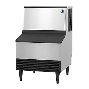 Hoshizaki KM-231BAJ, Crescent Cuber Ice Maker, Air-Cooled, Built in Storage Bin