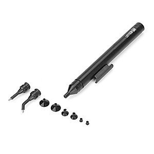 Sutinna Vacuum Suction Pen, Portable Vacuum Suction Pen, Suction Pickup Tool, for Small Electronic Components for Ic, SMD