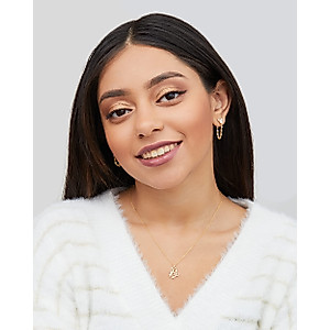 Disney Minnie Mouse 14k Yellow Gold Cutout Silhouette Pendant Necklace, 18"