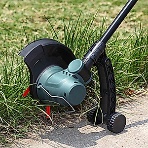 GWHOLE 100 Pcs Plastic Mower Blades Cutters Replacement Garden Lawn Trimmer Accessories