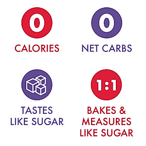 KETO:SWEET, Ultimate Sugar Alternative 100 Natural Erythritol Granulated Confectioner Baking Combo Pack, 12 Ounce (Pack of 2)