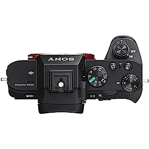 Sony Alpha a7II Mirrorless Digital Camera, 24.3MP, Bundle with Camera Holster Case, 32GB Class 10 SDHC Card, Spare Battery, Tripod, Cleaning Kit, Card Reader, Card Wallet, HDMI Cable