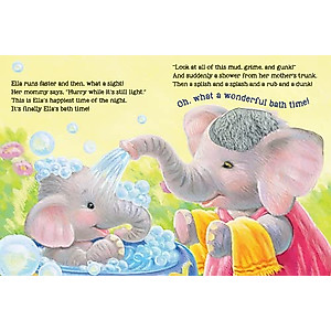 Touch and Feel Ella's Bath Time - Novelty Book - Children's Board Book - Interactive Fun Child's Book