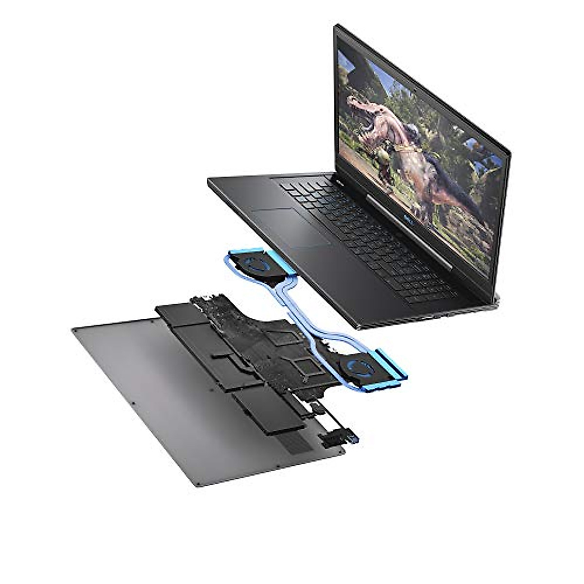 Dell G7 17 Gaming Laptop (Windows 10 Home, 9th Gen Intel Core i7-9750H, NVIDIA GTX 1660 Ti 6G, 17.3" FHD LCD Screen, 512GB SSD, 16 GB RAM) G7790-7662GRY-PUS