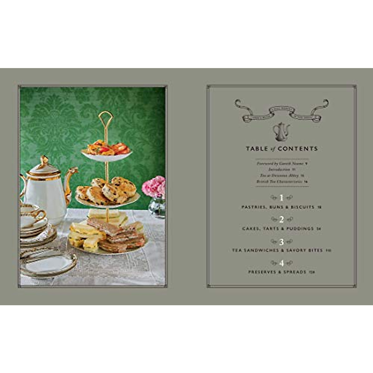 The Official Downton Abbey Afternoon Tea Cookbook: Teatime Drinks, Scones, Savories & Sweets (Downton Abbey Cookery)