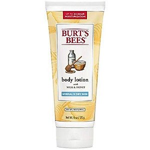 Burt's Bees Naturally Nourishing Milk & Honey Body Lotion 6 oz