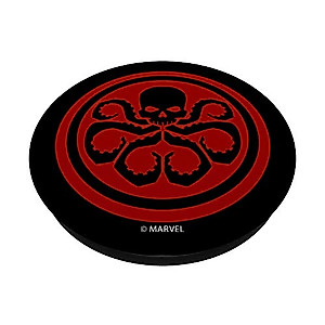 Marvel Hydra Red Icon PopSockets PopGrip: Swappable Grip for Phones & Tablets