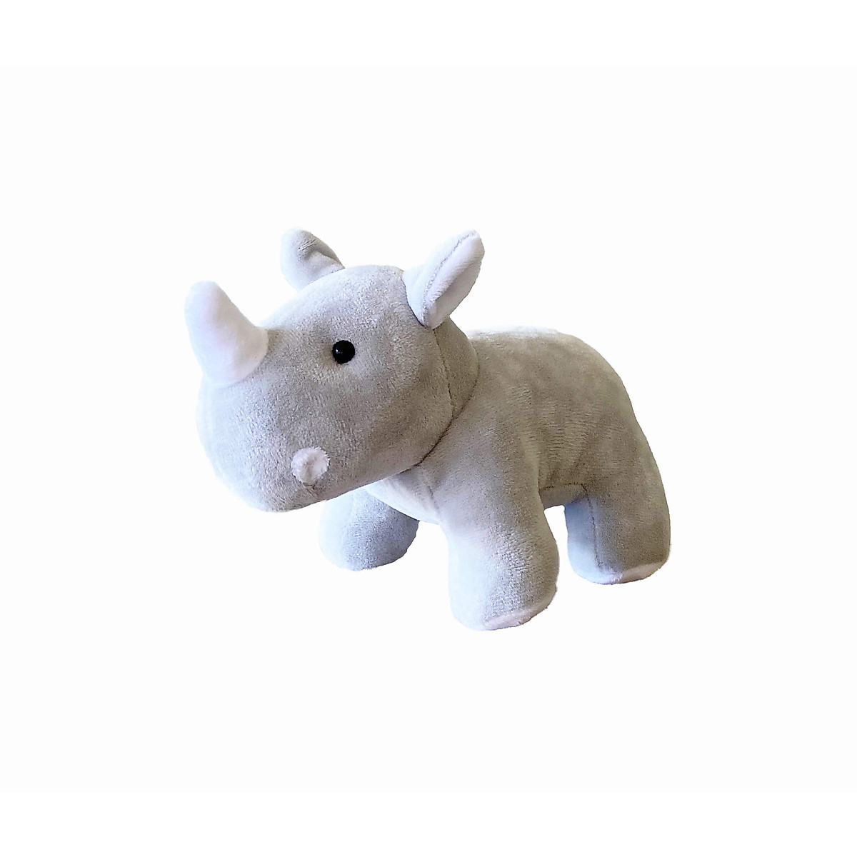 Baby Rhino Stuffed Animal Plushies for Boys & Girls | Super Soft Cute Plushies for Kids' Bedroom | 8-in Safari Stuffed Animals for Girls & Boys | Small Animal Toys by Exceptional Home