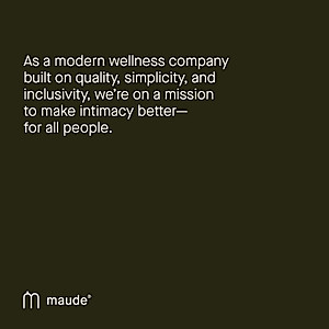 Maude Shine Silicone Personal Lubricant - Long-Lasting, Non-Sticky Silicone Lube - Hypoallergenic + Fragrance-Free Personal Lube for Women, Men and Couples - Safe for Use with All Condoms (4 fl oz)