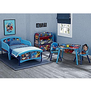 Delta Children Plastic Toddler Bed, DC Super Friends | Batman | Superman | Cyborg | The Flash | Aquaman