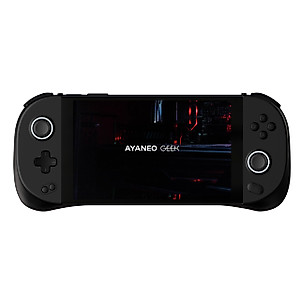 AYA NEO Geek Handheld Gaming PC with AMD Ryzen 7 6800U CPU, 680M GPU, 16GB RAM and 2TB SSD with Windows 11 for AAA Windows Gaming on Slim Bezel Display (1280 x 800 Screen)