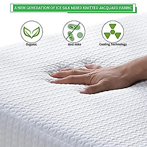 8 inch Full Size Mattress Gel & Charcoal Infused Memory Foam Mattress Full Medium Comfort CertiPUR-US Certified Motion Isolating Supporting Body Weight Relieve Pressure Washable Zipper Cover