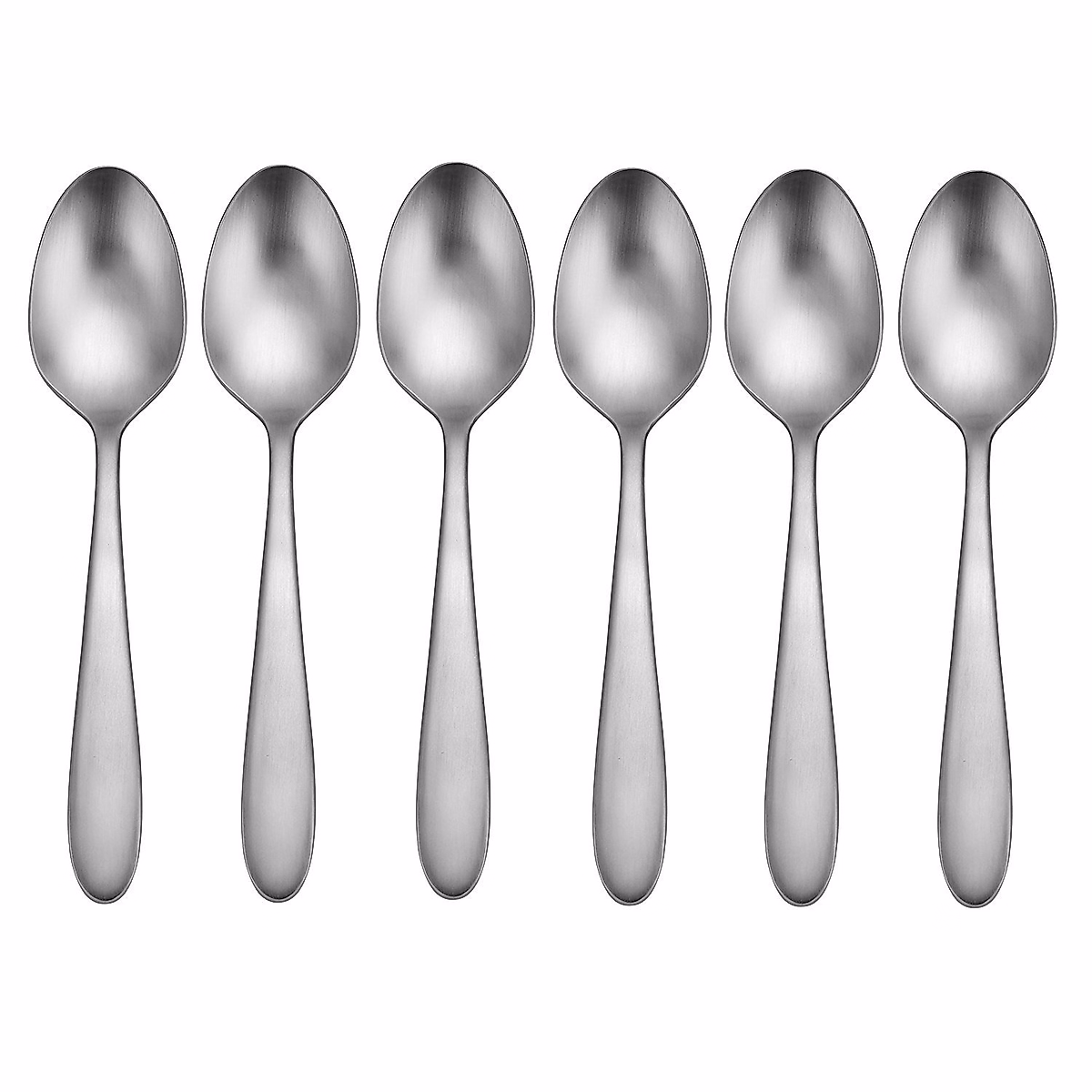 Oneida Vale Set of 6 Dinner Spoons, Silverware Set