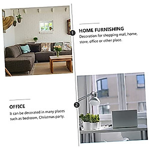 GRIRIW 20pcs Small Wooden Blackboard Desktop Office Decorations