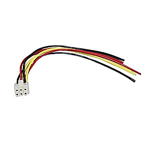 Yongjiangxia 6 Pin High Level Input Plug Wire Harness for Alpine Amp Amplifier ERA G320 EQ
