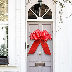 Big Red Car Bow 30in Large Giant Bow for Car, Birthday Gift Bow,, Large Gift Bow