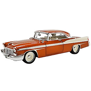 1956 Chrysler New Yorker St. Regis Copper Met. w/White & Copper Interior Ltd Ed to 198 pcs 1/18 Diecast Model Car by Acme A1809009