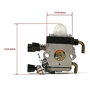 Carburetor Replacement for Stihl FS55, FS55, T FC55, KM55R, HL45 & Zama C1Q-S66 Carb