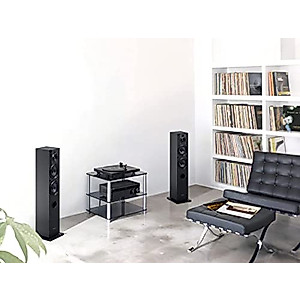 Sony STR-DH190 + Home Stereo Receiver, 2 Channel, Phono Inputs, 4 Audio Inputs, 3.5 Millimeter Input, Bluetooth, with 2 Kwalicable Closed Screw 24k Gold Plated Speaker Banana Plugs, Cleaning Cloth