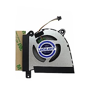 LANDALANYA Replacement New Laptop CPU and GPU Cooling Fan for ASUS Rog Zephyrus G14 2022 GA402R GA402RJ GA402K GA402RK GA402RK-G14.R96800 Series DFS5L32G064867 FP50 DFS5L32G164867 FP3F DC5V 0.5A Fan