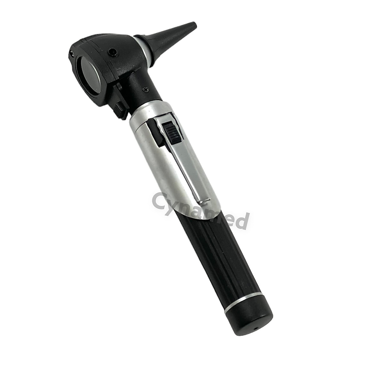 Premium Fiber Optic 3.2V Pro Led Otoscope Set Ent with Hard Case Plus 1 Extra Bulb Cynamed